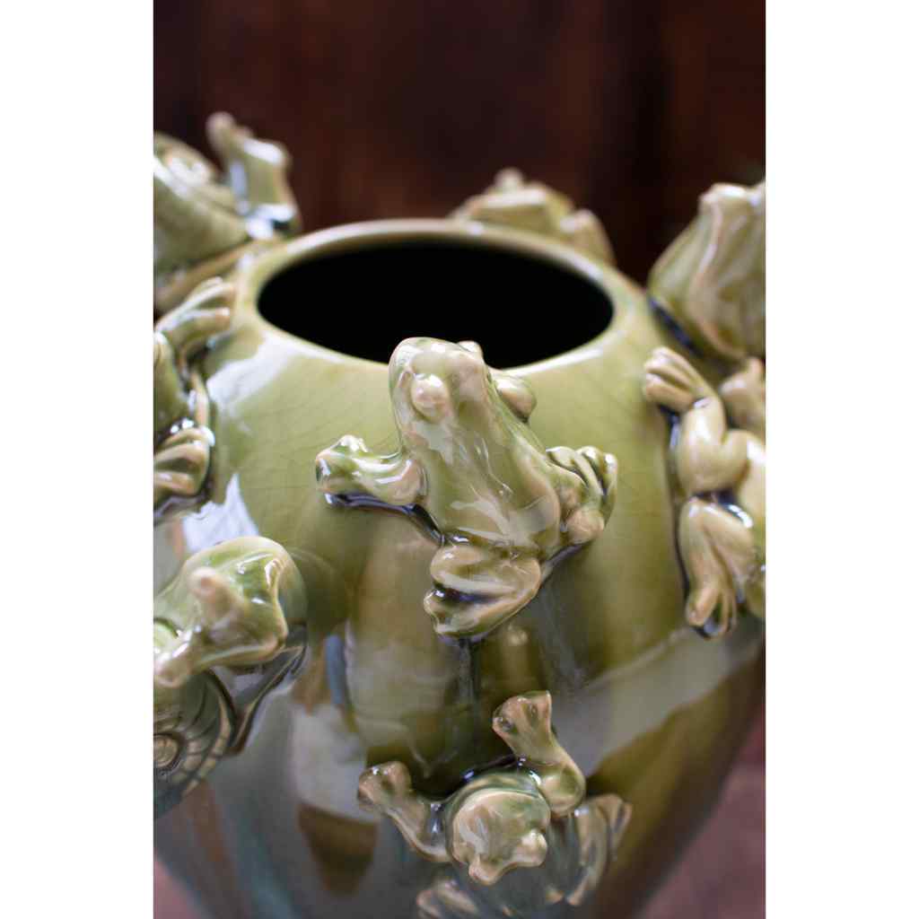 Buy Ceramic Frogs And Snails Vase | Great Furniture Gallery – The Great ...